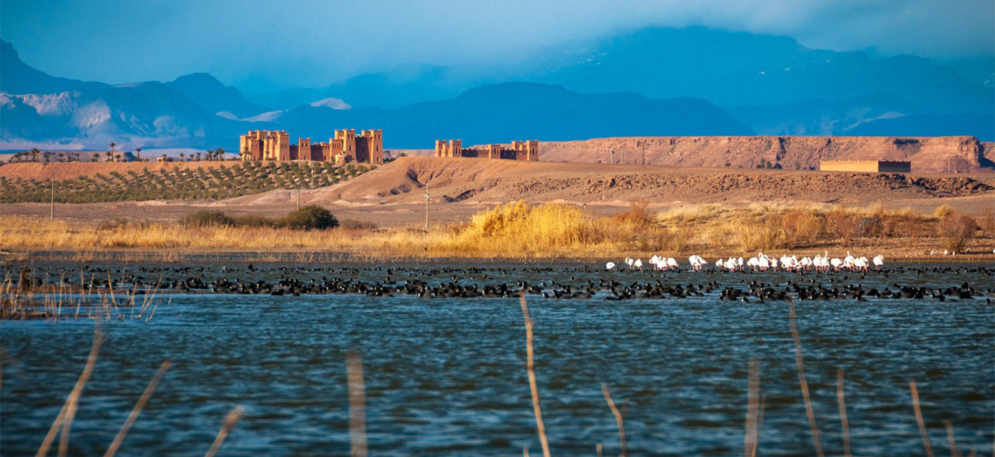 Filming in Morocco lakes - Nature's Scenic Backdrop